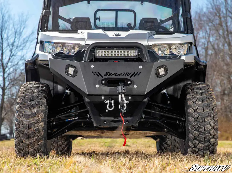 Can-Am Defender Heavy Duty Winch-Ready Front Bumper | UTV Direct