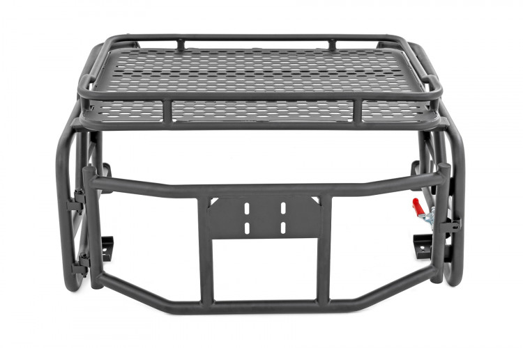 Polaris RZR XP 1000 Rear Cargo Rack-Spare Tire Carrier Kit | UTV Direct