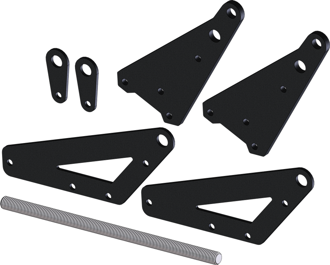 Kfi 6 Utv Plow Lift Kit Pro 20 Push Tubes Utv Direct
