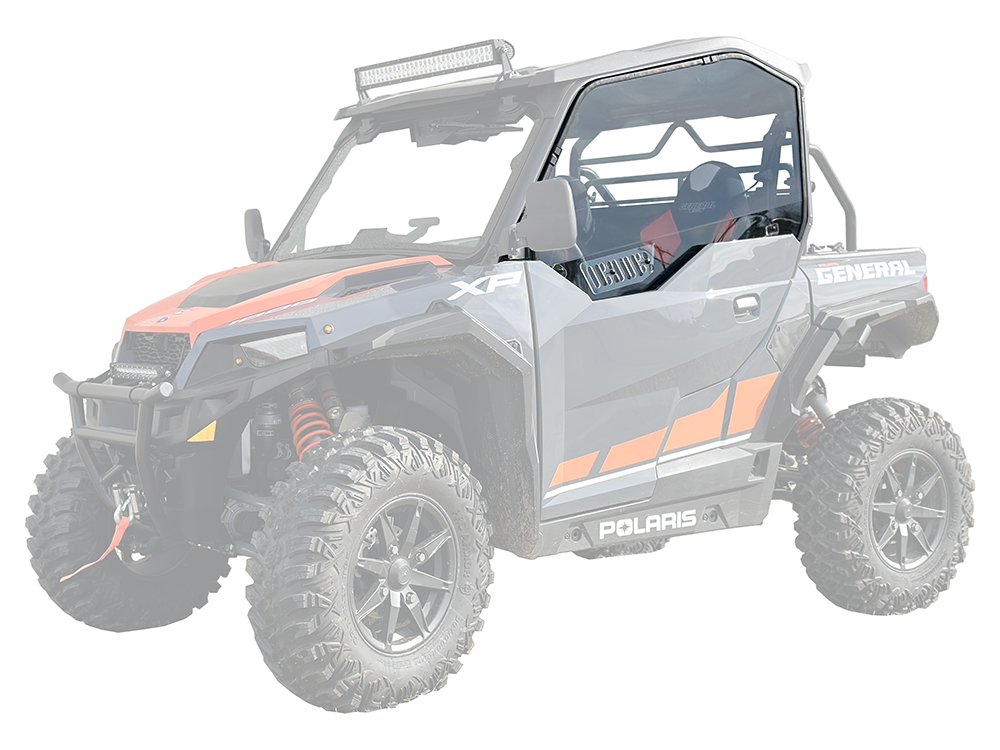 Polaris General - Polycarbonate Upper Door Kit | UTV Direct