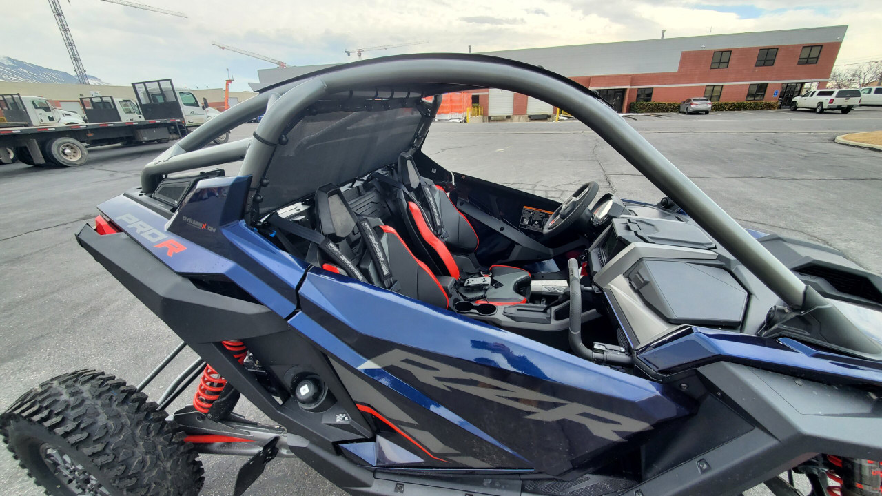Polaris RZR Pro R 2-Seat Rear Windjammer Panel | UTV Direct