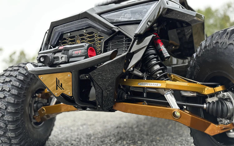 Polaris RZR Pro R Front Winch Bumper by ThumperFab | UTV Direct