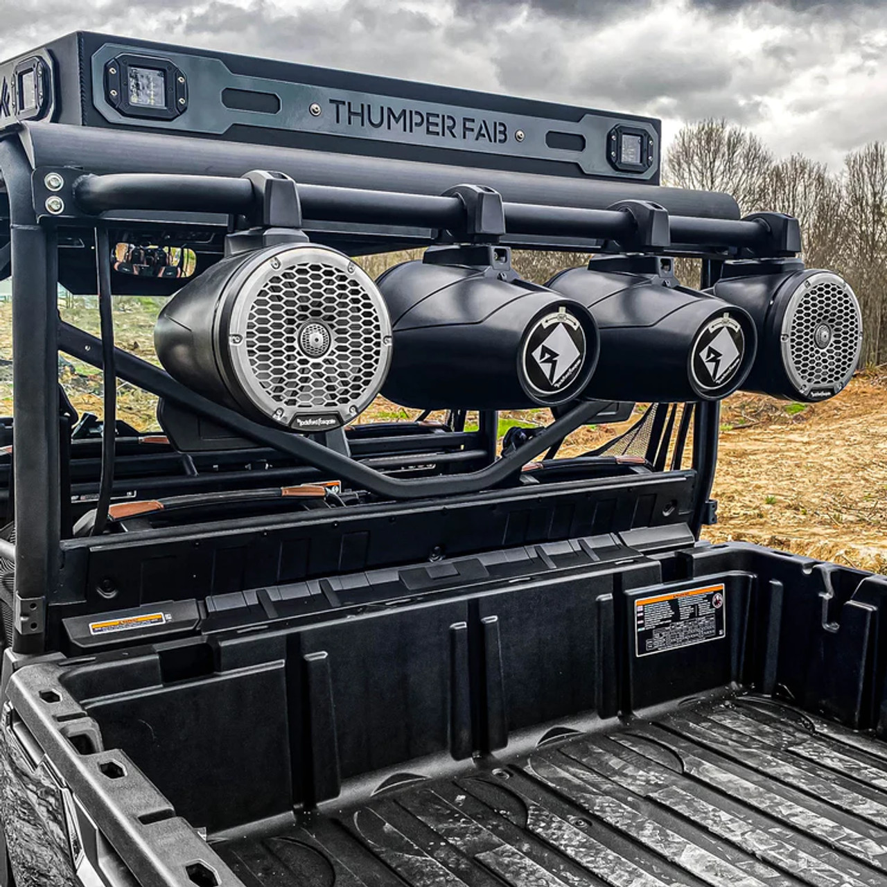 Can Am Defender Wake Tower Speaker Bar Utv Direct