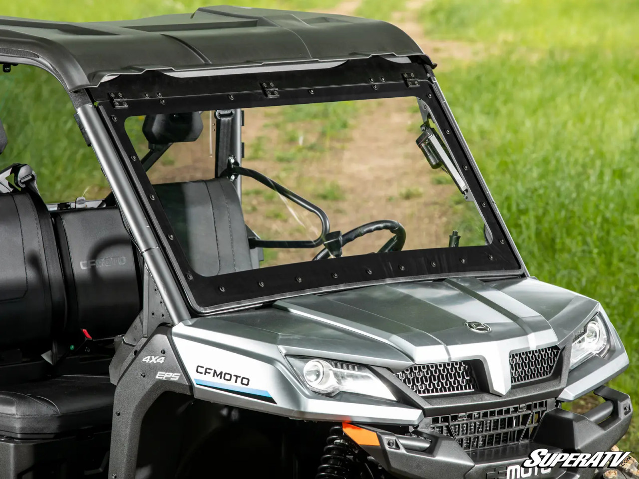 CFMoto UForce 1000 Maxdrive Power Flip Windshield | UTV Direct