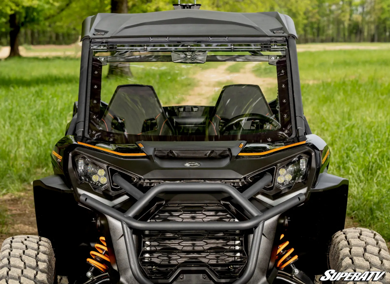 Can Am Commander Maxdrive Power Flip Windshield Utv Direct