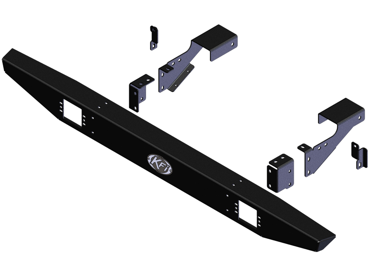 Full Size Rangerbobcat Rear Formed Bumper Utv Direct