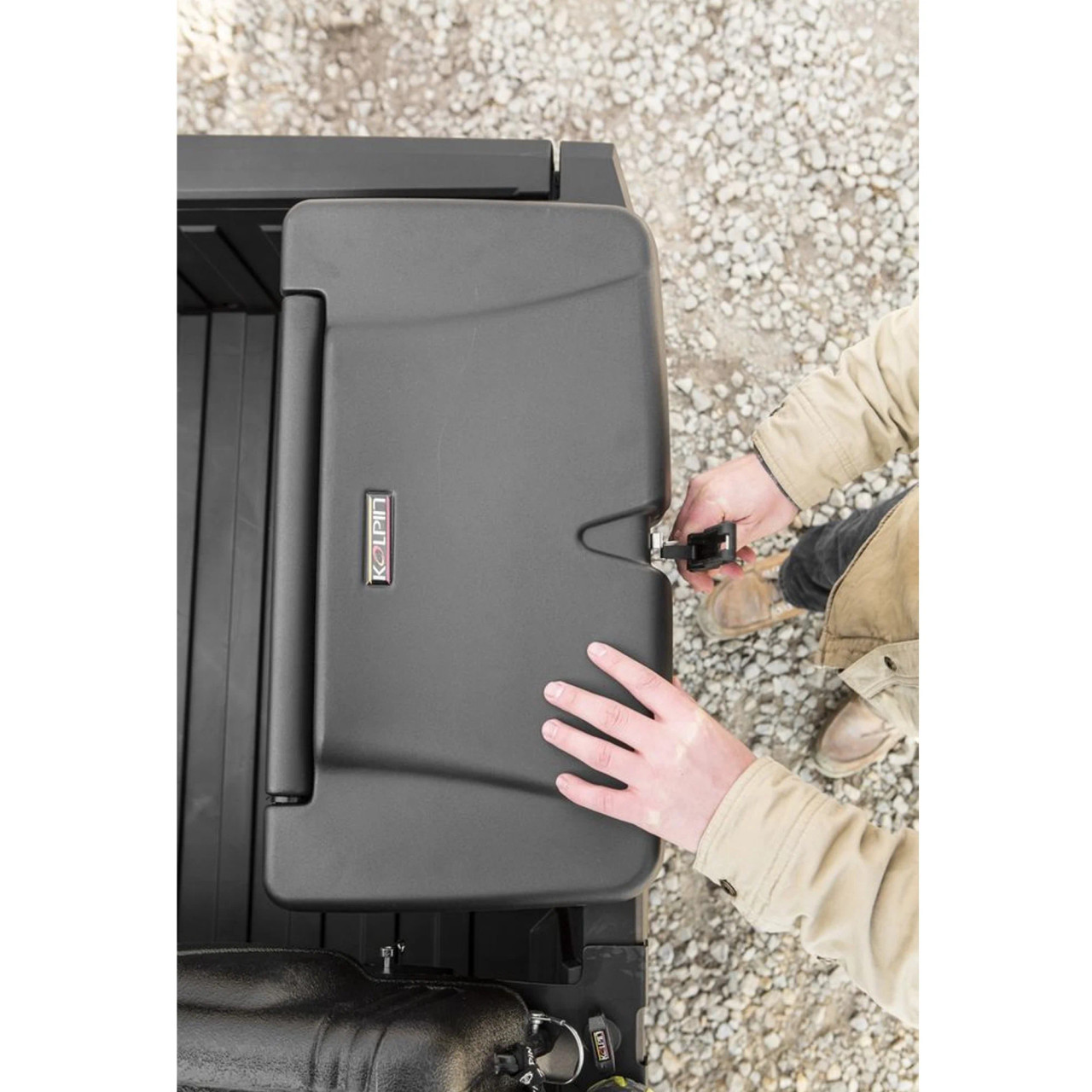 Polaris Lock & Ride Saddle Storage Box | UTV Direct