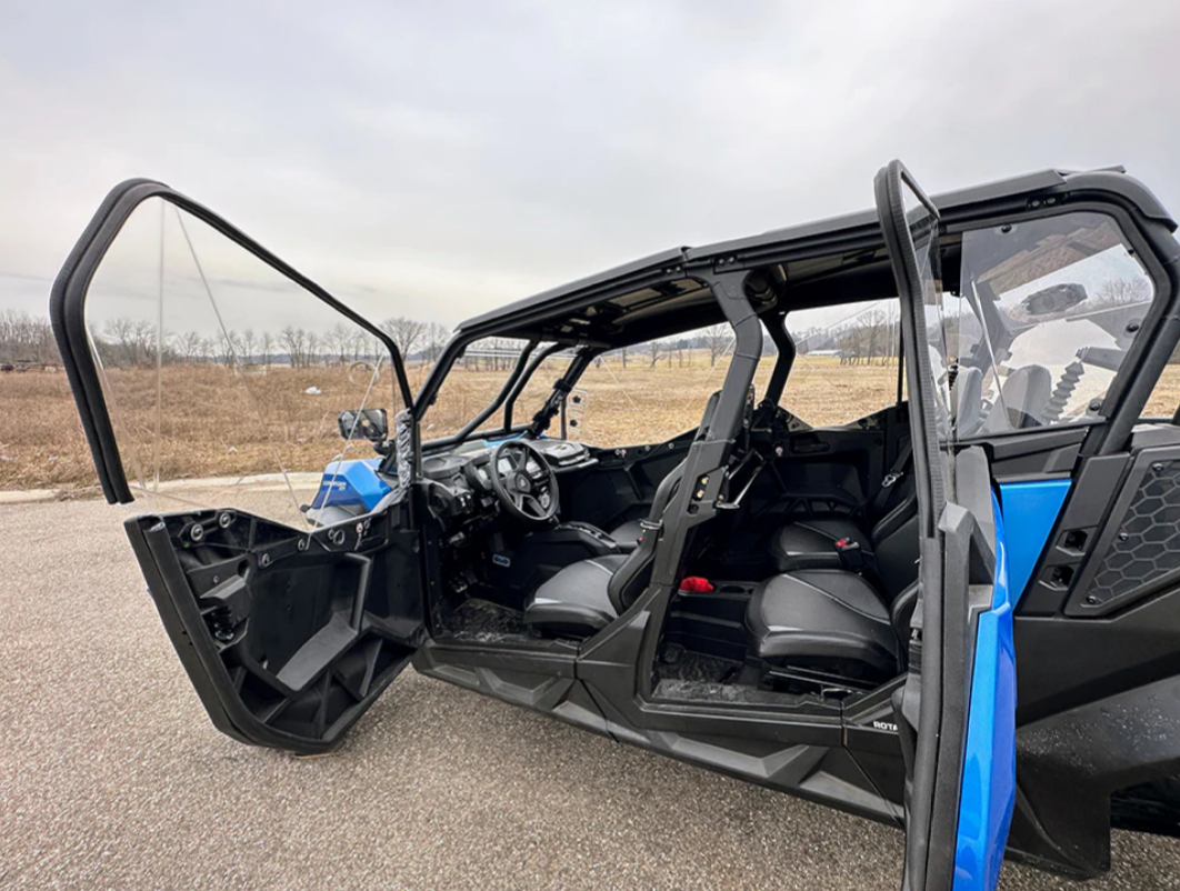 Can Am Maverick Sport MAX Venting Polycarbonate Upper Doors Kit | UTV ...