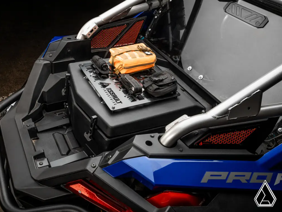 Assault Industries Polaris RZR Pro R Cooler/Cargo Box | UTV Direct