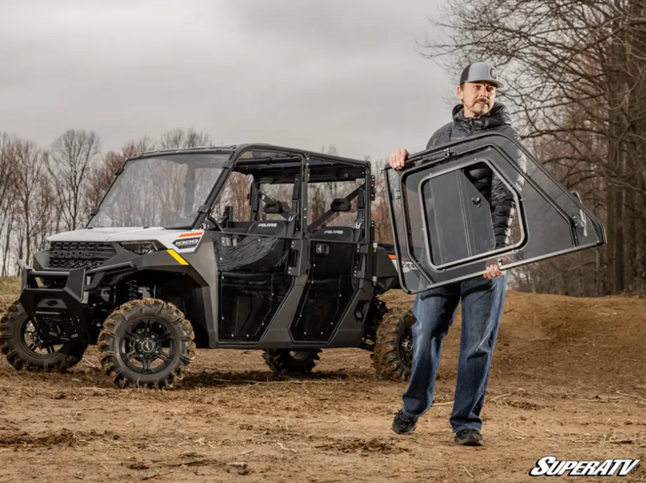 Polaris Ranger Crew 1000 Convertible Cab Enclosure Doors Utv Direct