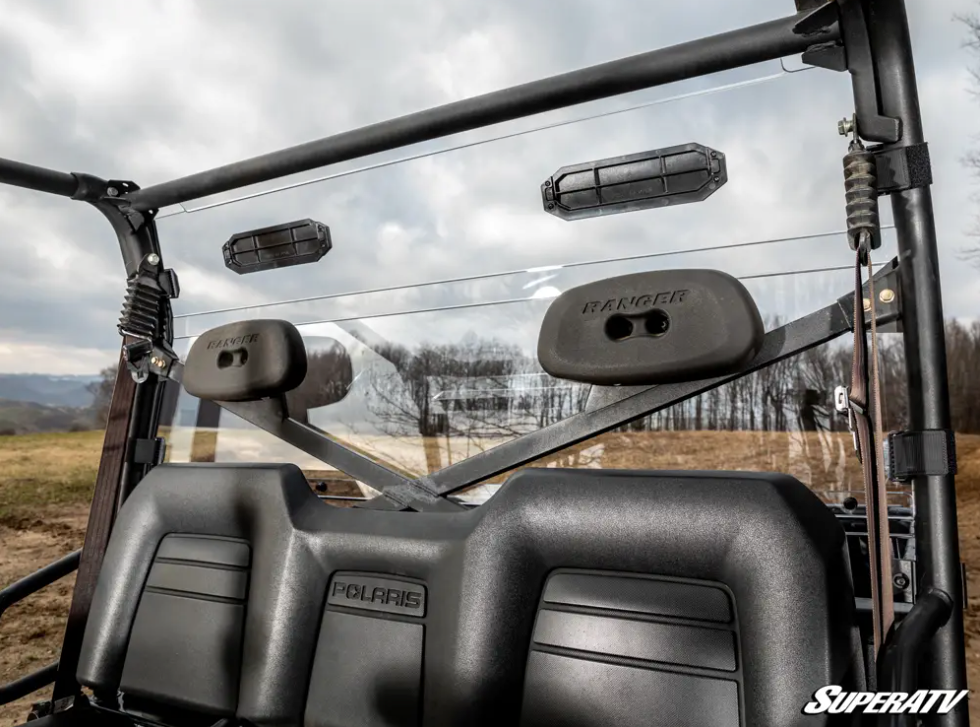 Polaris Ranger Full Size 800 Vented Full Rear Windshield | UTV Direct