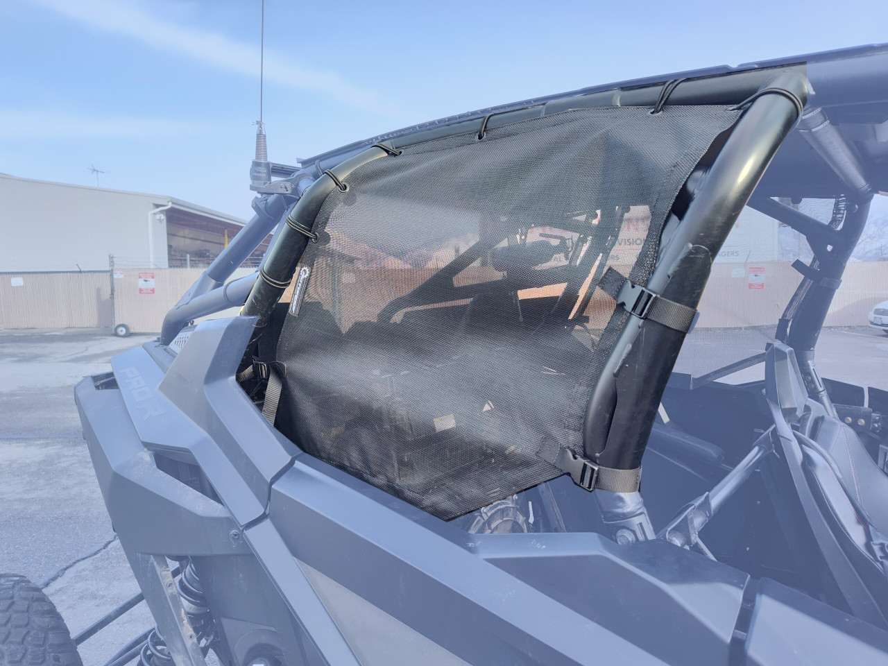 Polaris RZR Pro R 4 Backseat Window Shade Nets | UTV Direct