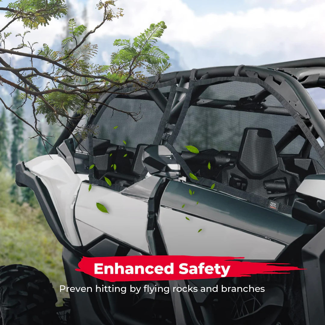 Window Nets Set of Four for Can-Am Maverick X3 MAX | UTV Direct
