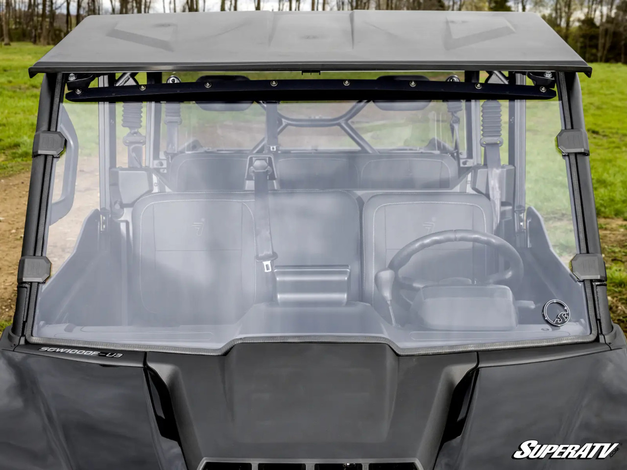 Segway Fugleman UT10 Crew Scratch-Resistant Full Windshield | UTV Direct