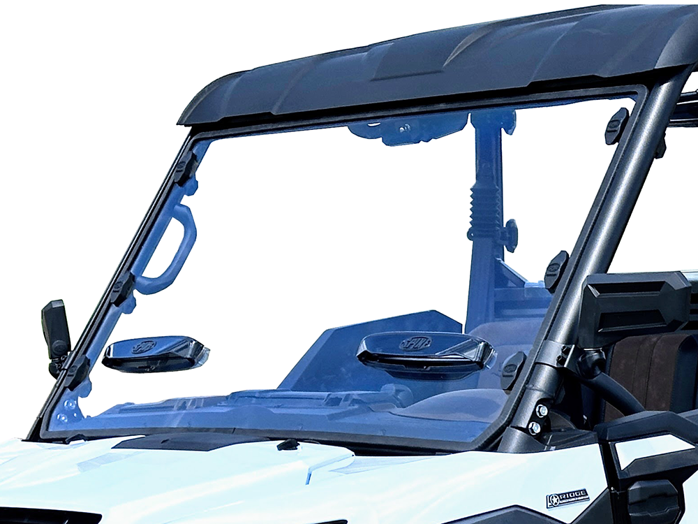 Kawasaki RIDGE Scratch Resistant Dual Vent Windshield | UTV Direct