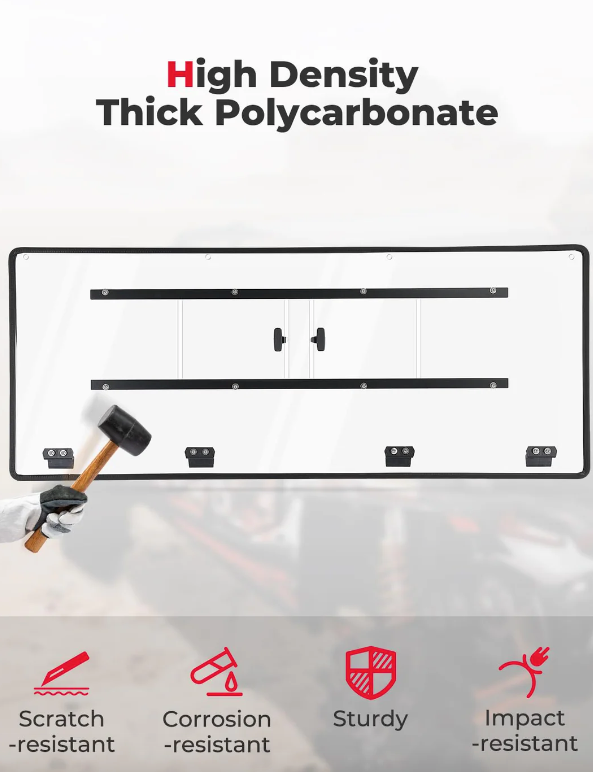 CF Moto UForce 1000 Rear Sliding Window | UTV Direct