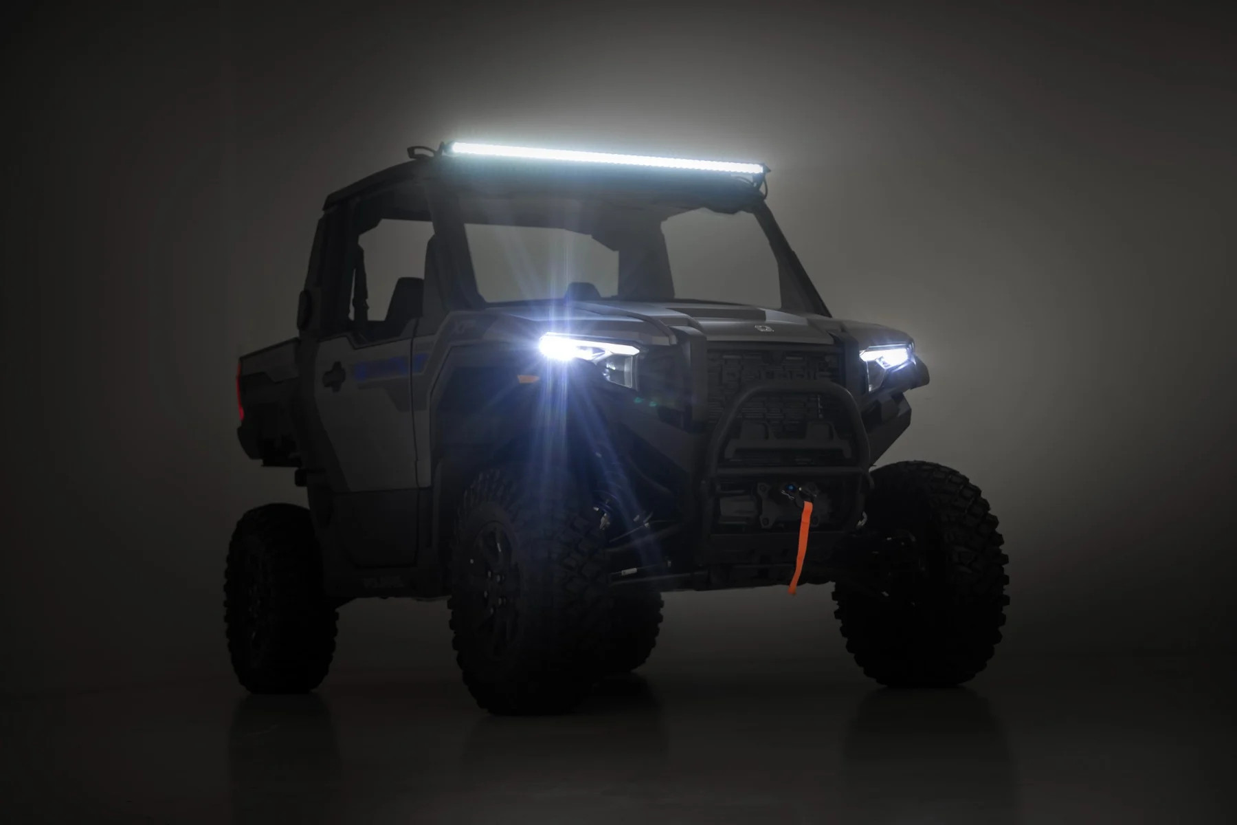 Polaris XPEDITION 50" Single Row LED Light Bar Roof Mount Kit | UTV Direct