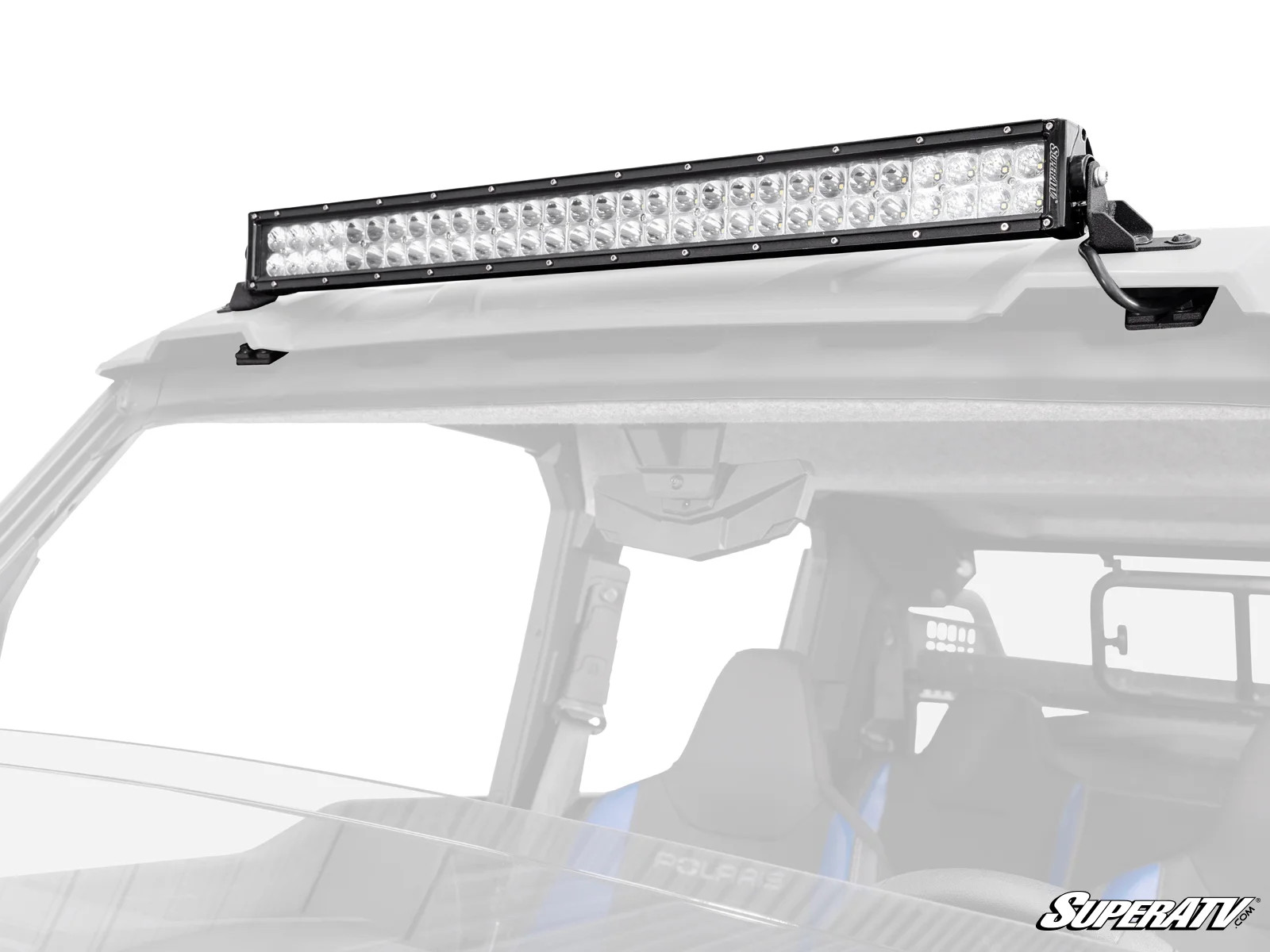 Polaris XPEDITION 50" Single Row LED Light Bar Roof Mount Kit | UTV Direct