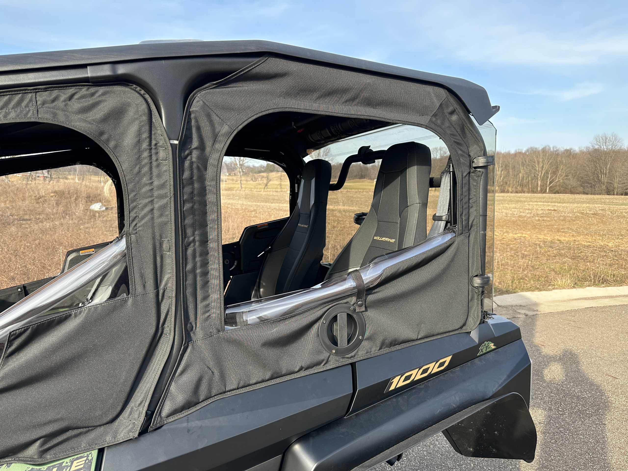 Yamaha Wolverine RMAX 1000 4-Seat Framed Upper Door Kit | UTV Direct