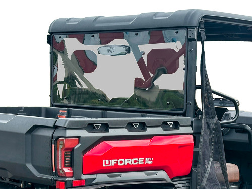 CF Moto UForce U10 Pro Tinted Rear Windshield w/Vent | UTV Direct