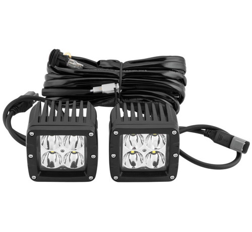 QuadBoss LED Pod Spot Lights - 1 Pair | UTV Direct