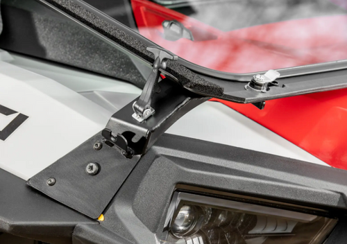 Polaris Rzr Xp 1000 Turbo Flip Down Glass Windshield Utv Direct