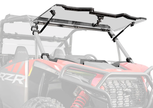 Polaris Rzr Xp Scratch Resistant Flip Windshield Utv Direct