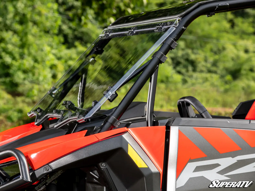 Polaris Rzr Xp Scratch Resistant Flip Windshield Utv Direct