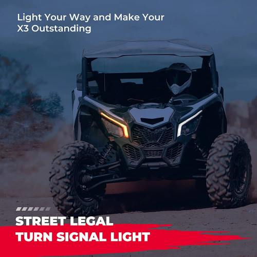 RGB Fang Lights for Can-Am Maverick X3/MAX | UTV Direct