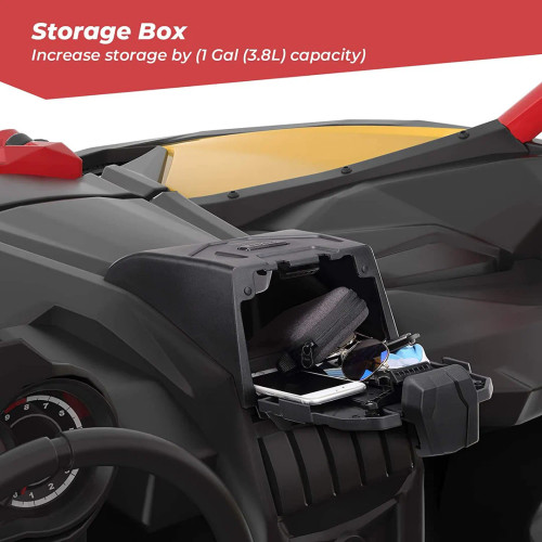 Tablet Holder-Storage Box for Can-Am Maverick X3/MAX | UTV Direct