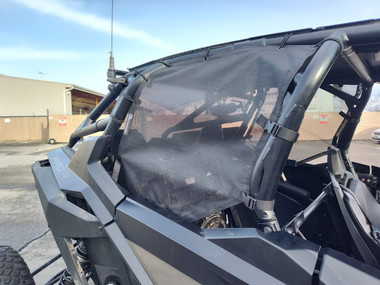 Polaris RZR Pro R 4 Backseat Window Shade Nets | UTV Direct