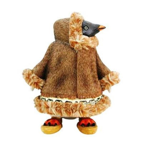 Cold Eskimo Alaskan with Coat Penguin Figurine - Mary B Decorative Art