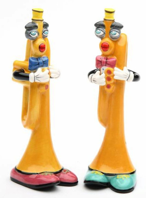 Musical Muse Trumpet Instrument Salt and Pepper Shakers - Mary B ...