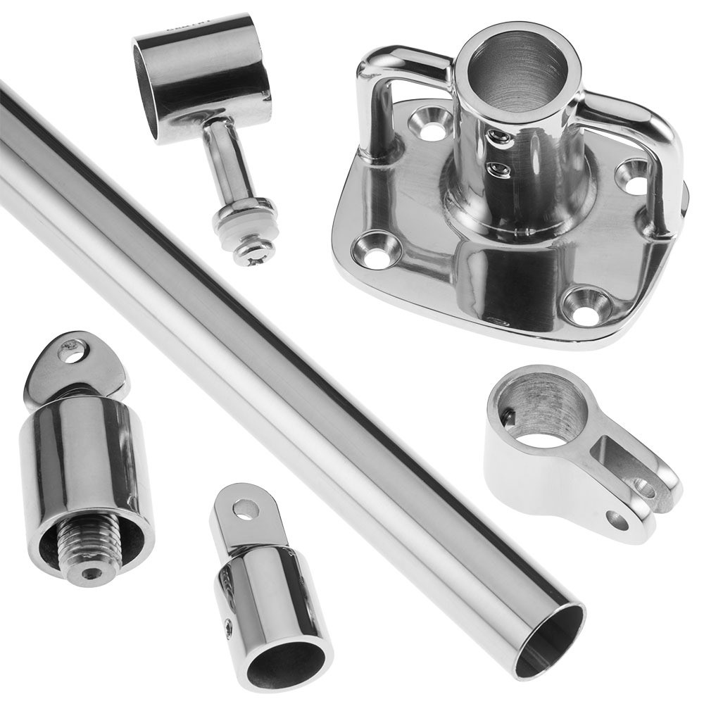 Tubing Hardware: Support Poles, Tubing Mounts, Jaw Slides