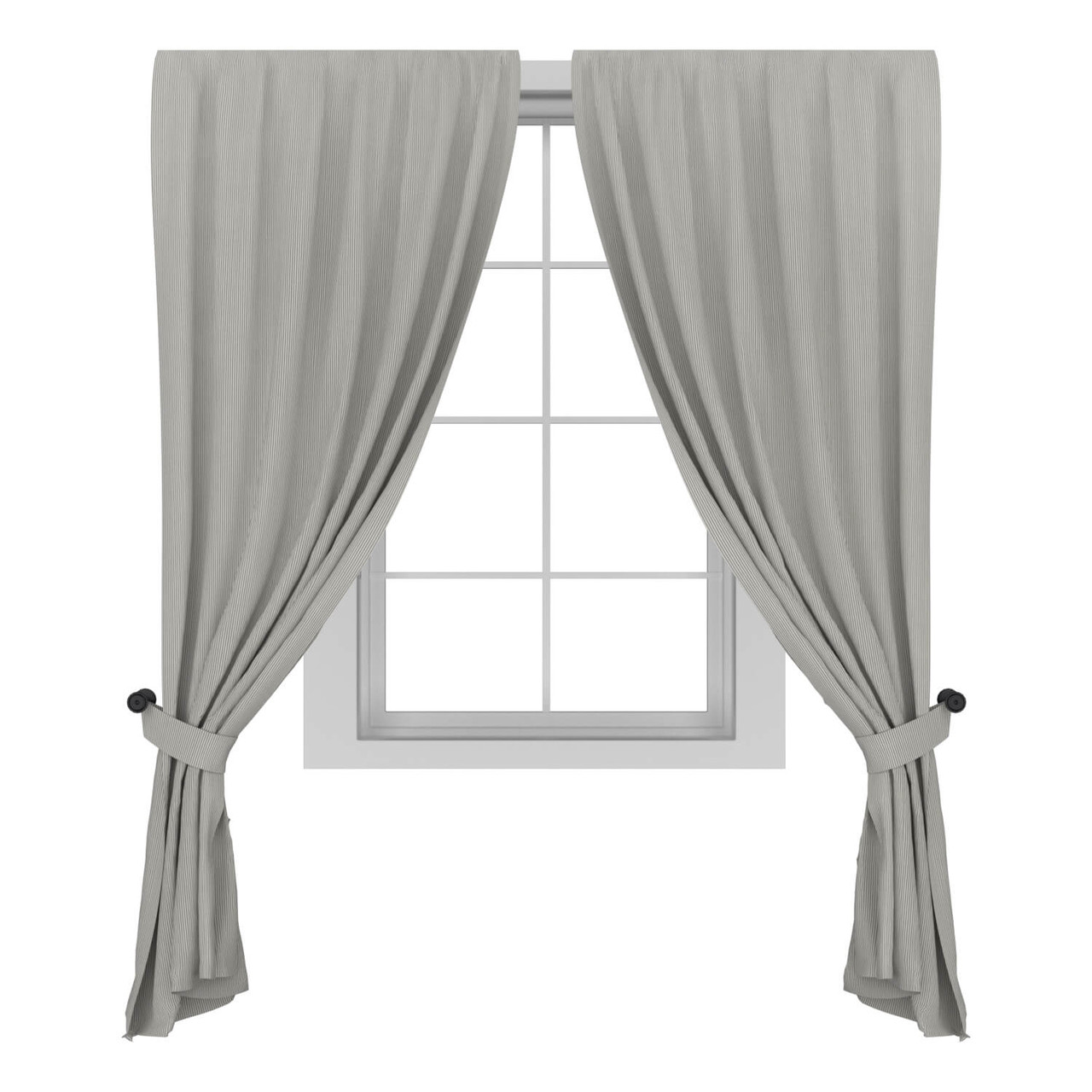 Magnolia Home Oxford Stripe Slate 55 Fabric Sailrite