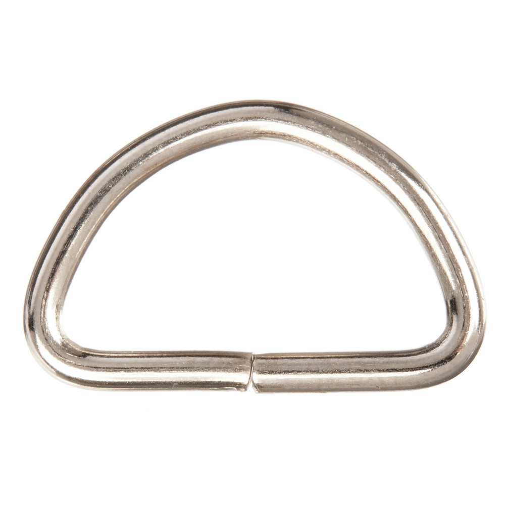 D-Rings 1" Nickel (24 pack) - Sailrite