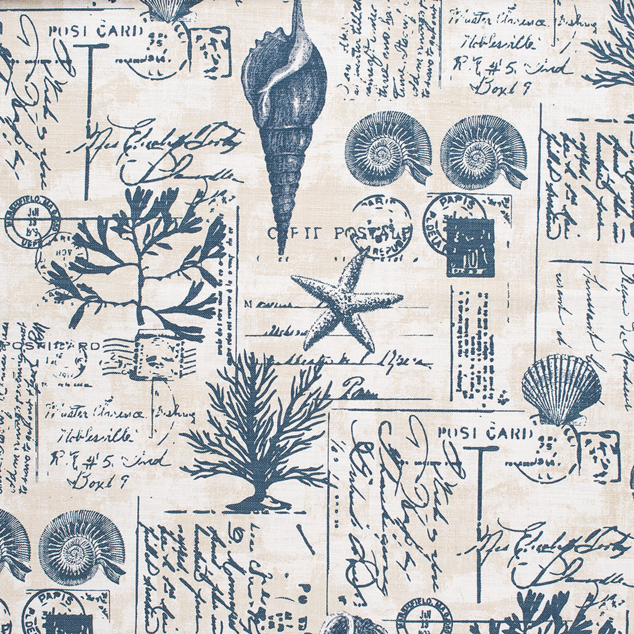 Sample Of Covington Seaside Mariner 54 Fabric Sailrite