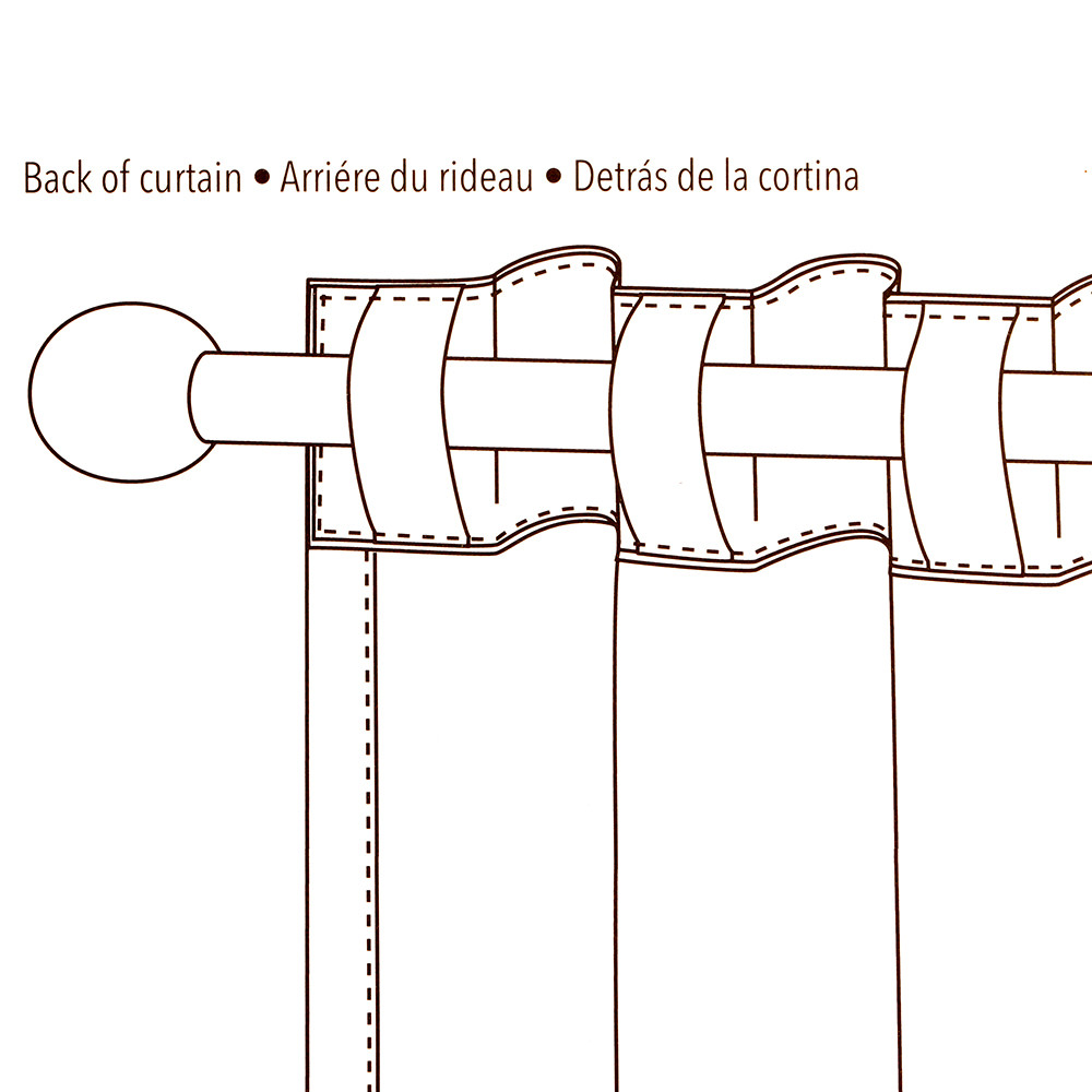 Curtain Rod Loop Tape 3-7/8" x 18' - Sailrite