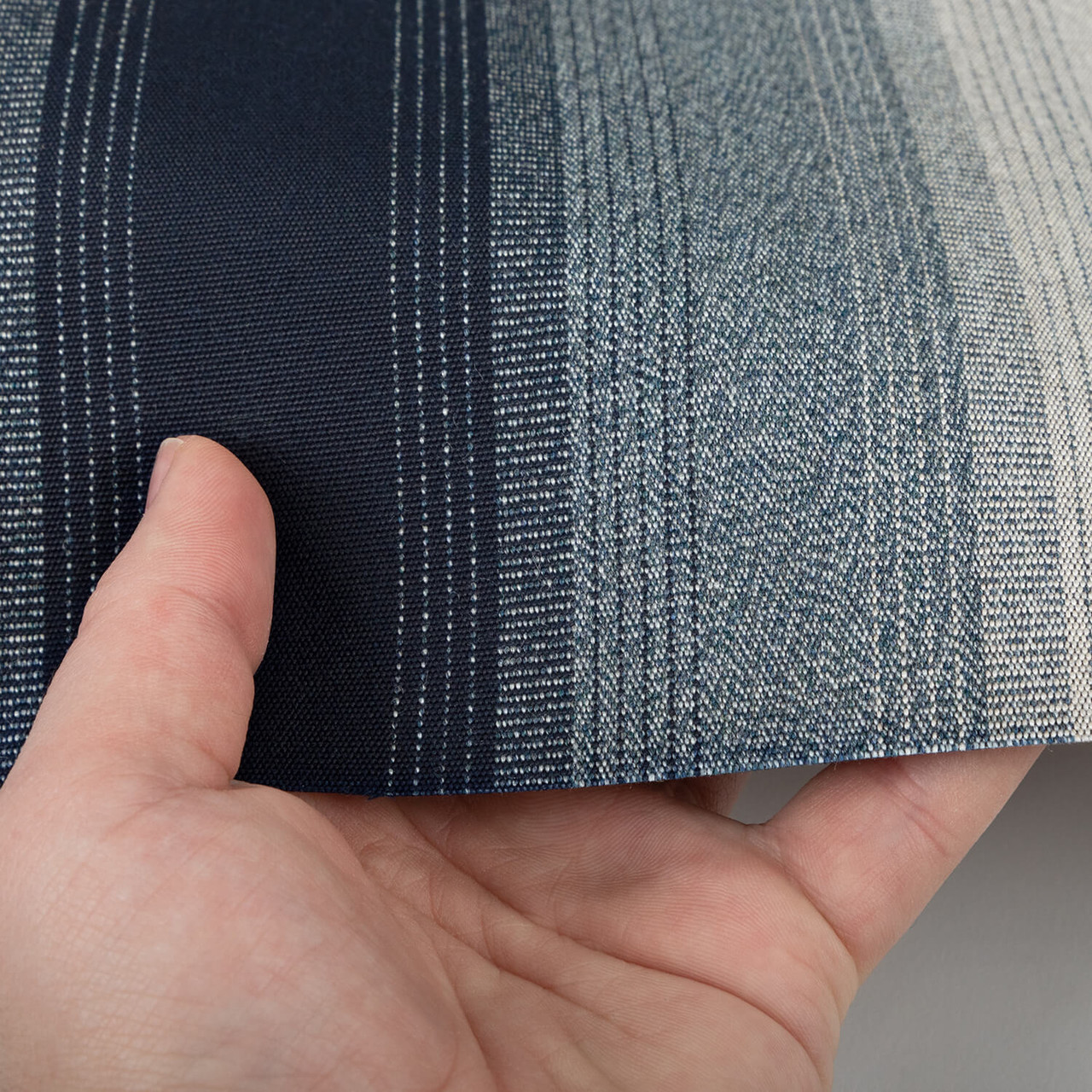 Sunbrella® Awning Stripe 4710 0000 Boone Navy 46 Fabric Sailrite
