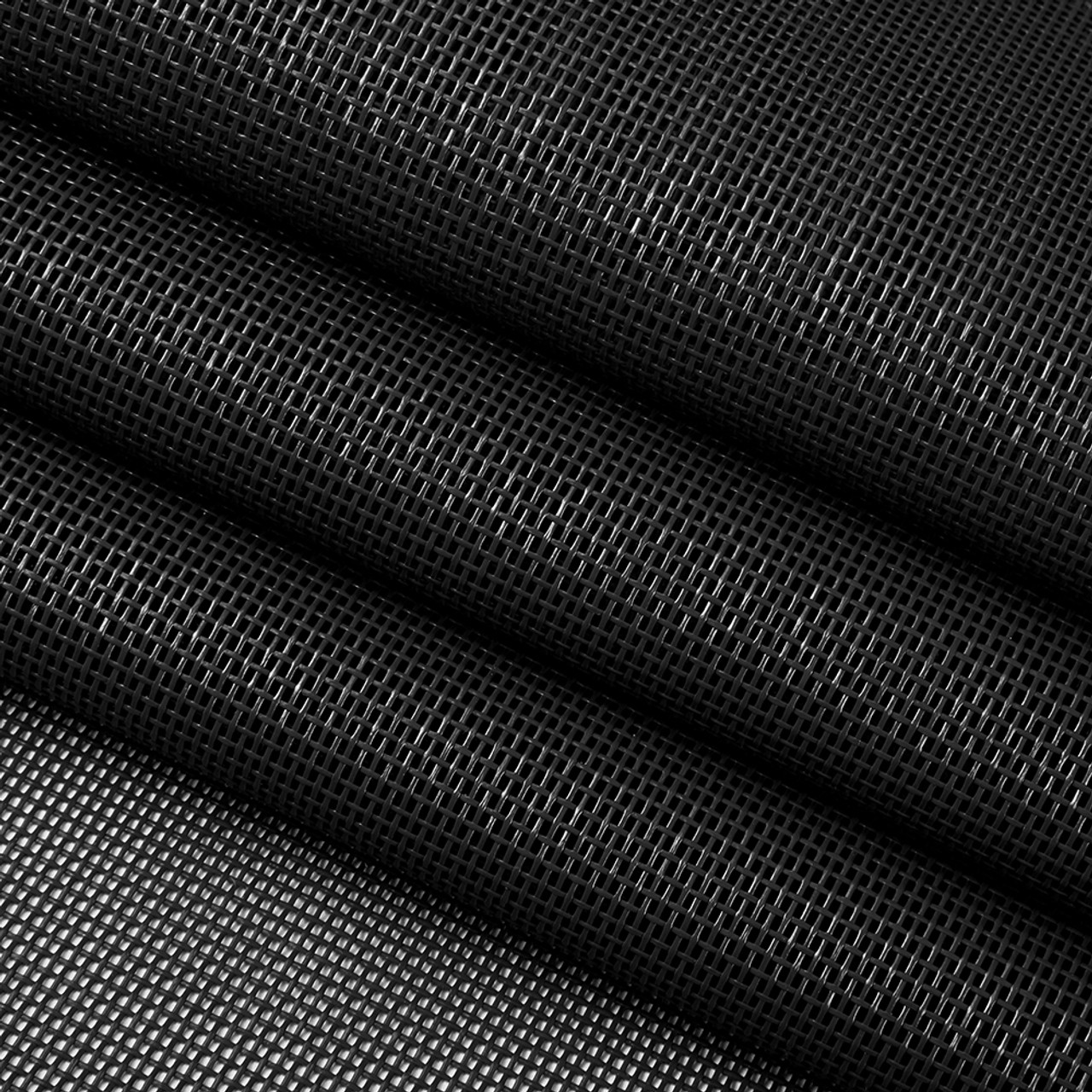 Textilene Open Mesh Vinyl Black 54 Fabric Sailrite