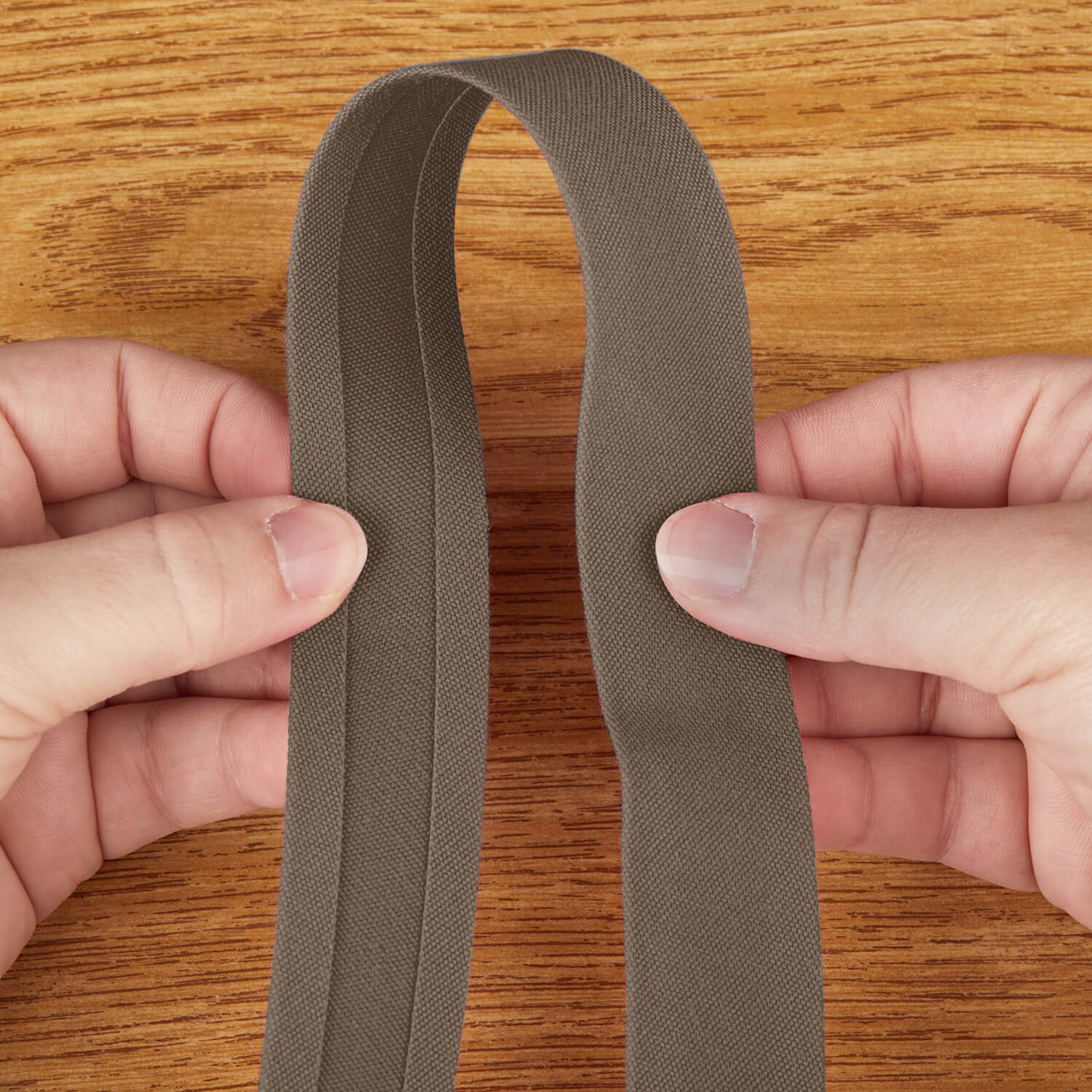 Sattler® Acrylic Bias Binding Tape Taupe Sailrite
