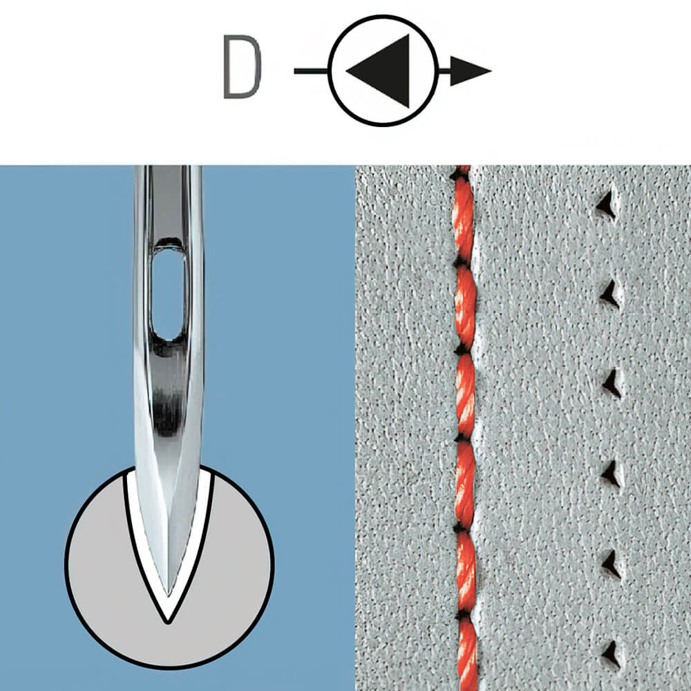 Groz-Beckert® #20 Leather Sewing Machine Needles 135x16 Triangular ...