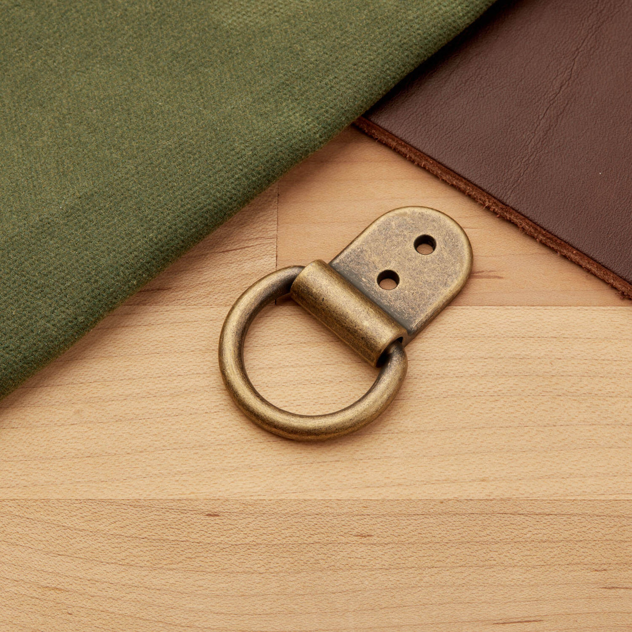 Clip & D-Ring 1" Antique Brass - Sailrite