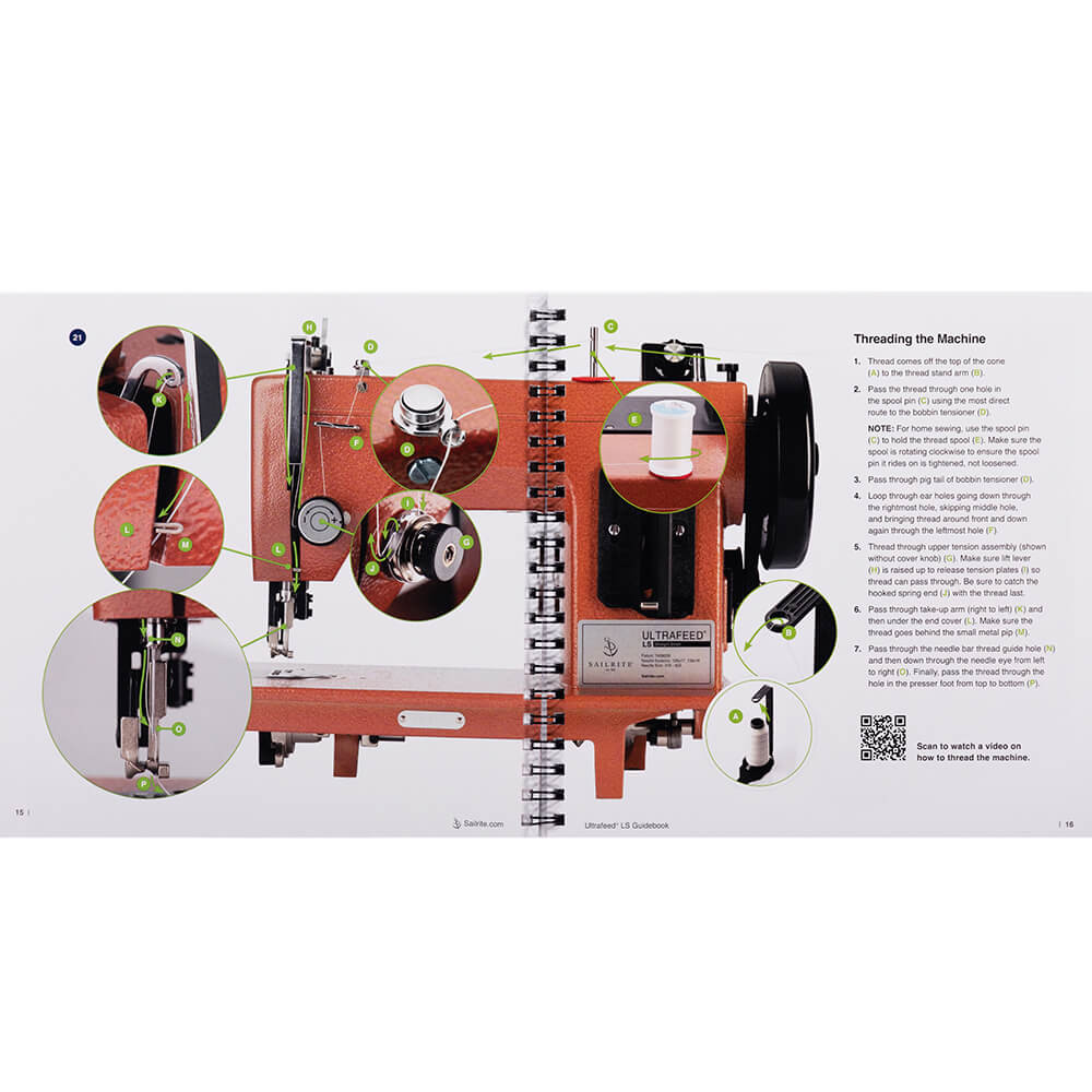 Guidebook for Sailrite® Ultrafeed® LS Sewing Machine - Sailrite