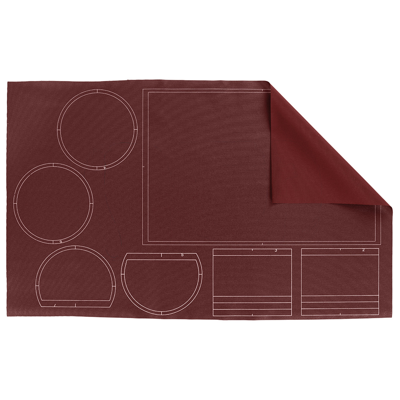 Sailrite® Round Duffle Bag Kit Burgundy Sailrite