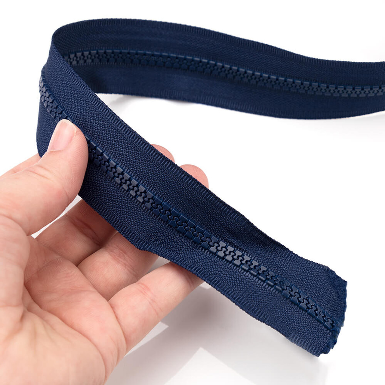 Lenzip® 5 Navy Continuous Molded Tooth Zipper Chain Sailrite