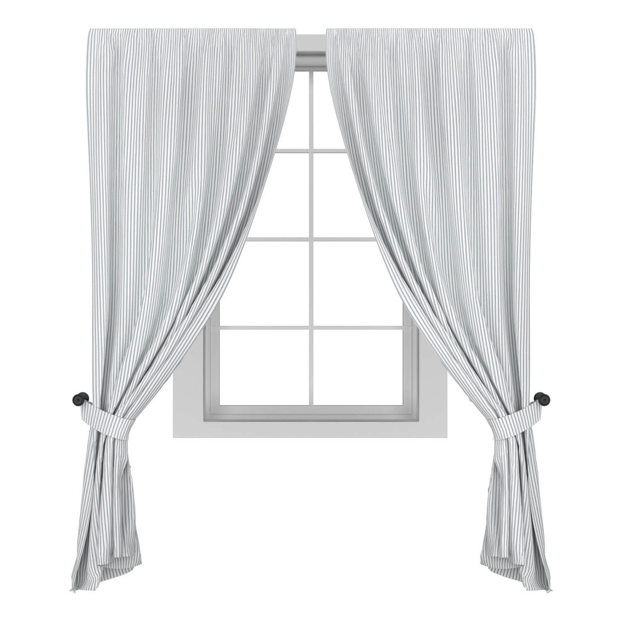 Magnolia Home Polo Stripe Slate 55 Fabric Sailrite