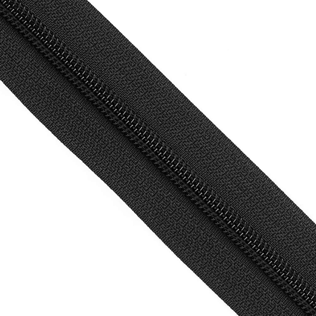 Lenzip® #5 Black Continuous Water Resistant Zipper Chain - Sailrite