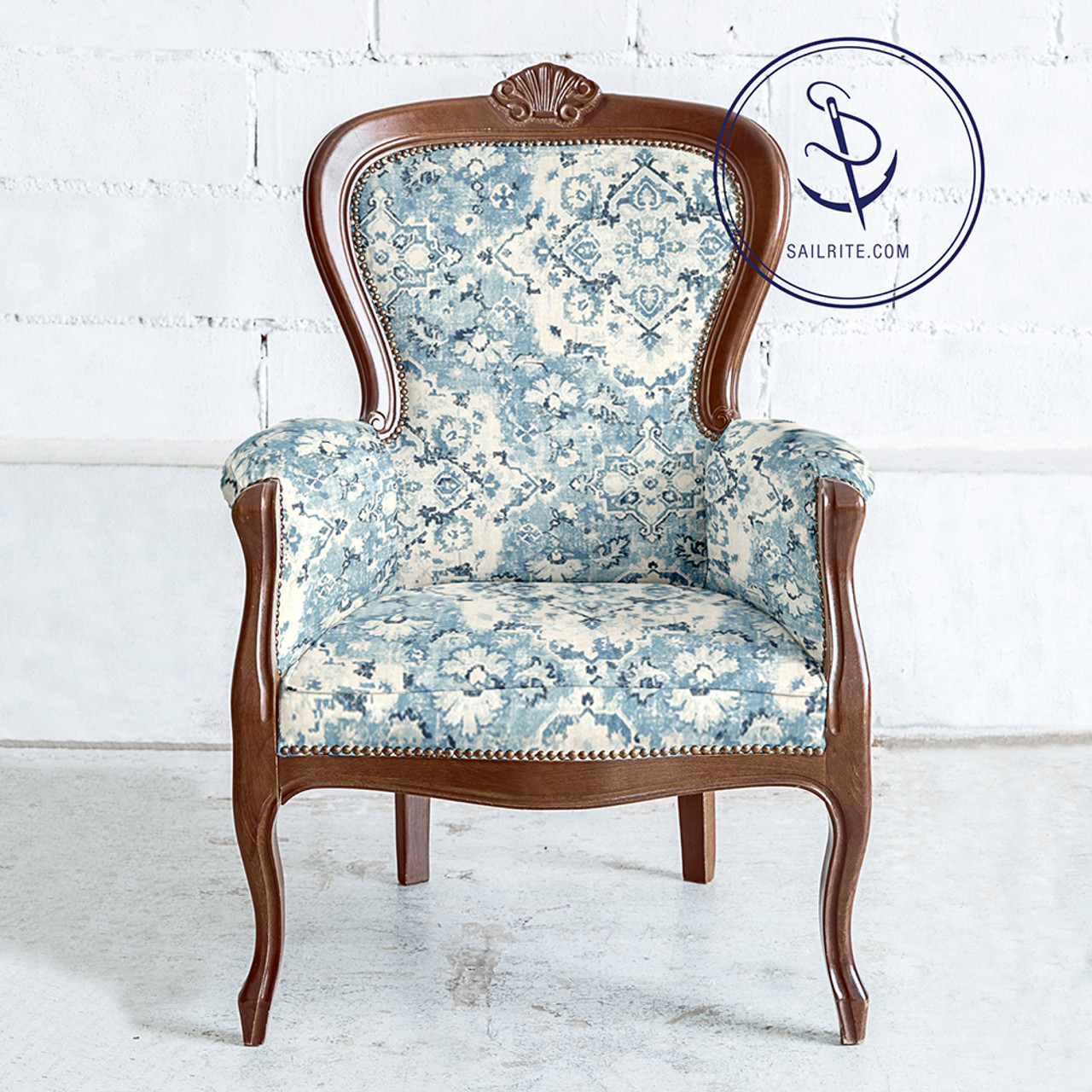 Covington Benbrook Bluebell 57 Upholstery Fabric Sailrite