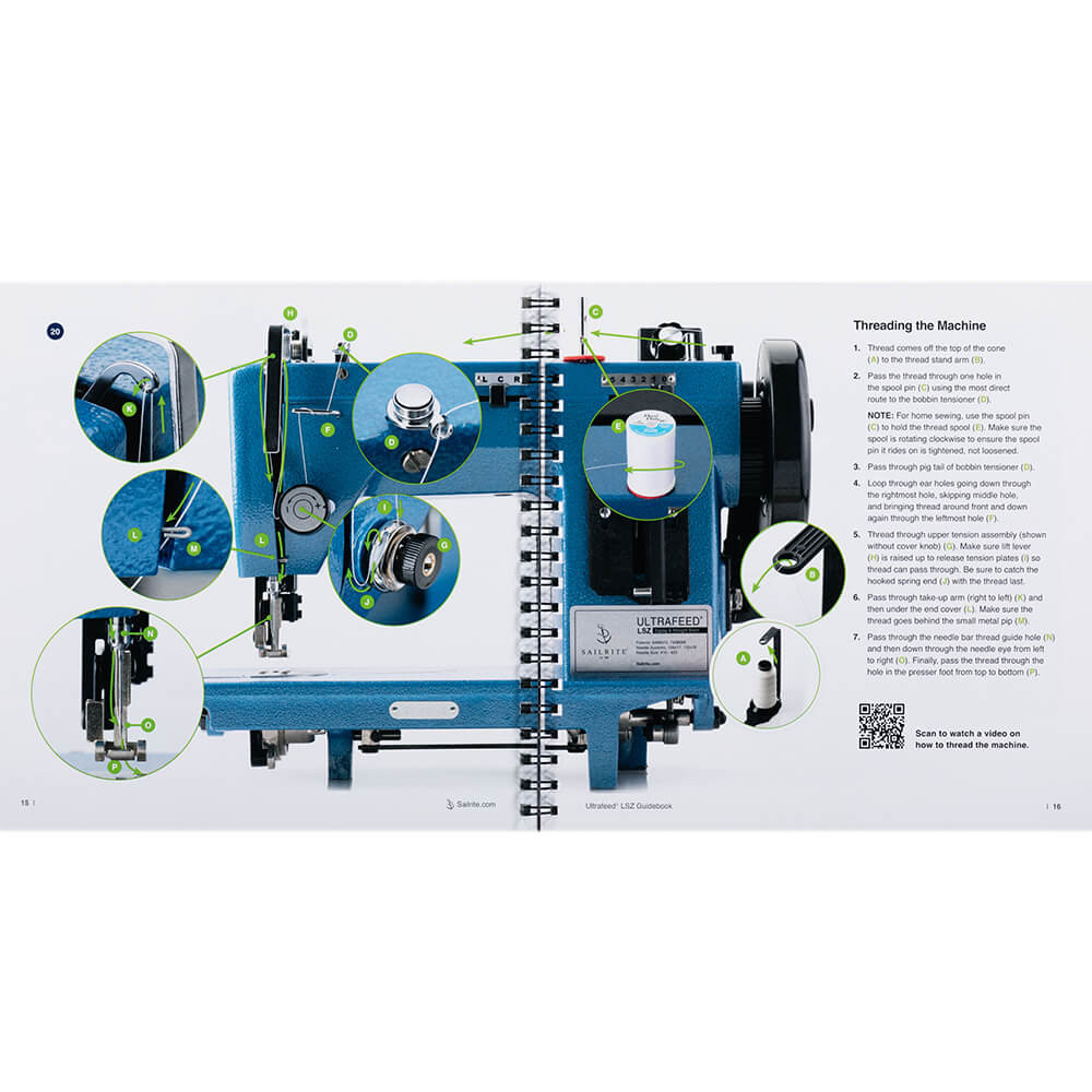 Guidebook for Sailrite® Ultrafeed® LSZ Sewing Machine - Sailrite